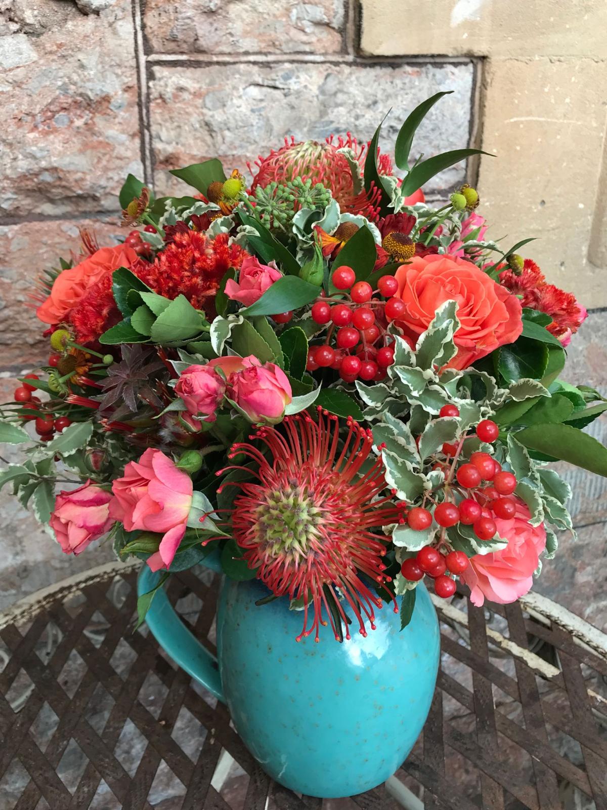 Oranges – Lily violet may flowers